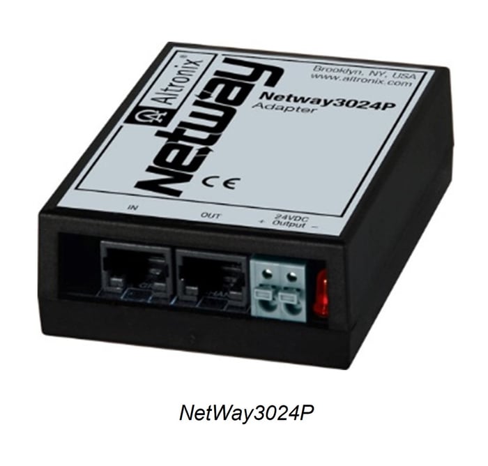 New Altronix NetWay Adapter Powers Two Security Devices Simultaneously